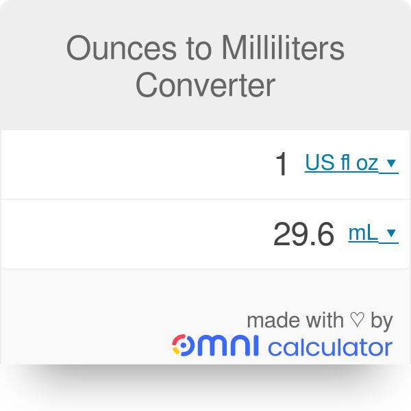 Converting Oz To Ml Free Printable Conversions Chart 50 OFF Converting Oz To Ml Free Printable Conversions Chart 50 OFF