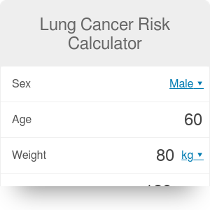 Lung Cancer Risk Calculator for Smokers - Omni