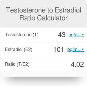 Testosterone to Estradiol Ratio Calculator - Omni