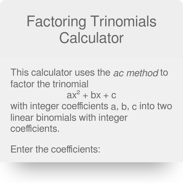 47 Factoring Perfect Square Trinomials Calculator EvangelineAnmol