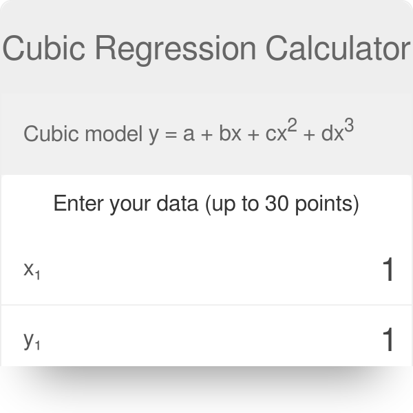 Regression Formula