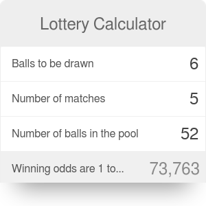 Lottery Calculator - Omni